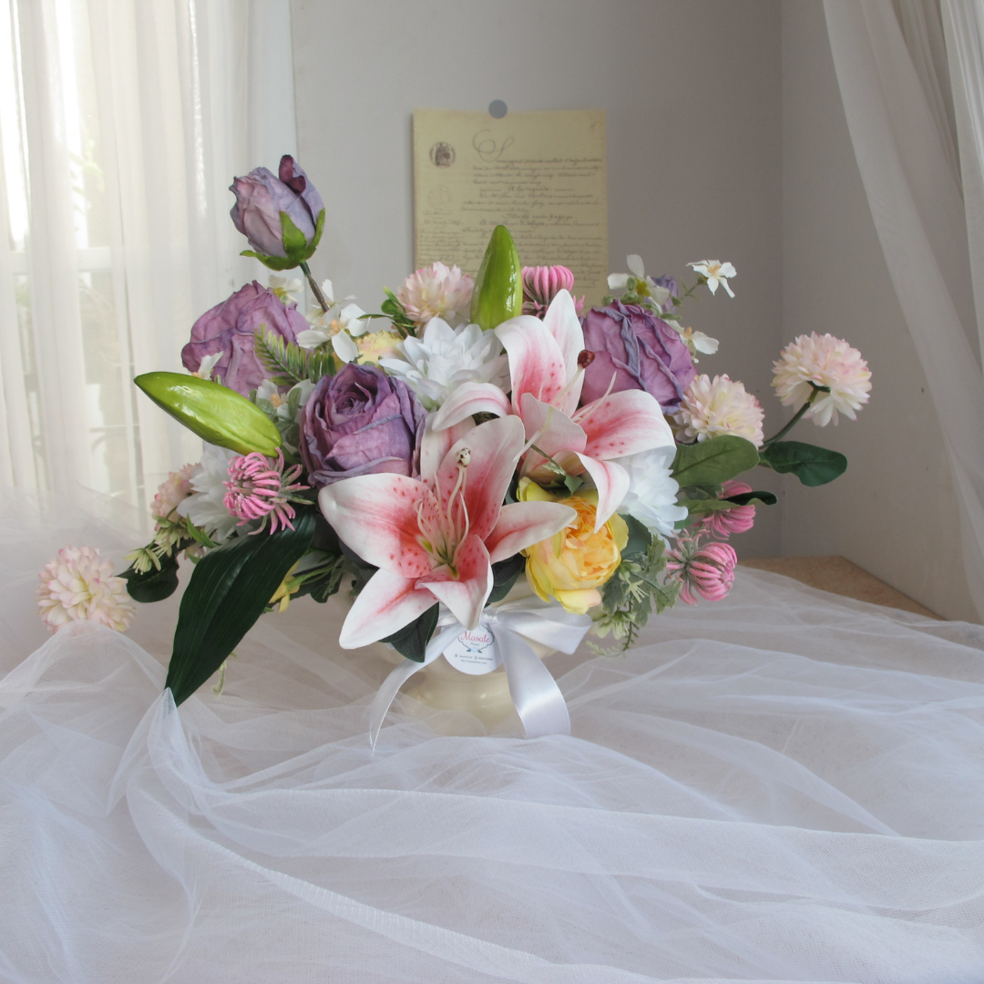 BELRISSA | rangkaian bunga artifisial vas – Masale Flower